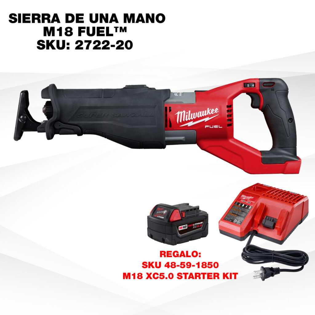 2722-20 Sierra alternativa M18 FUEL™ SUPER SAWZALL® - RedTool